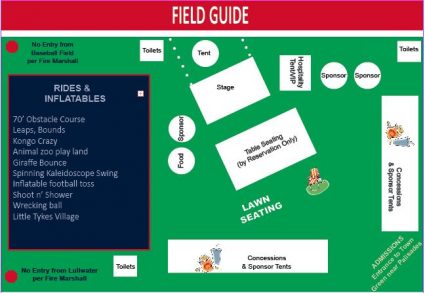July 4th Map - Legacy Park